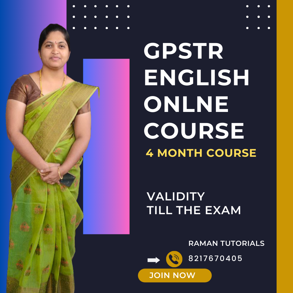 GPSTR ENGLISH METHOD